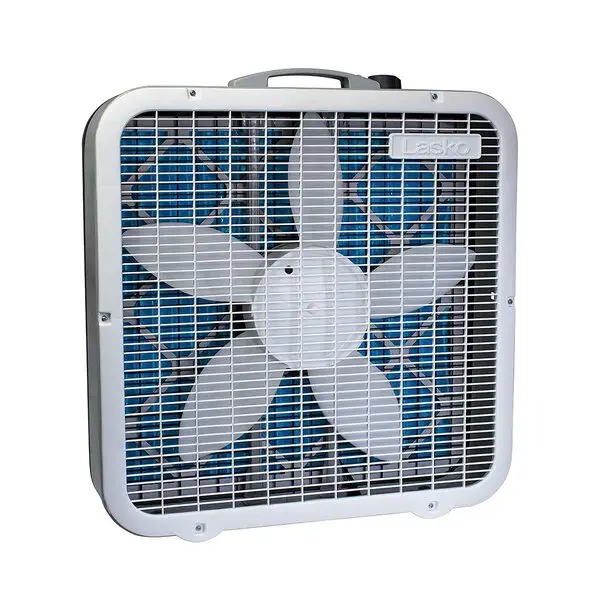 LASKO Air Flex Portable Home Office 3 Speed Air Purifier Machine Box Fan