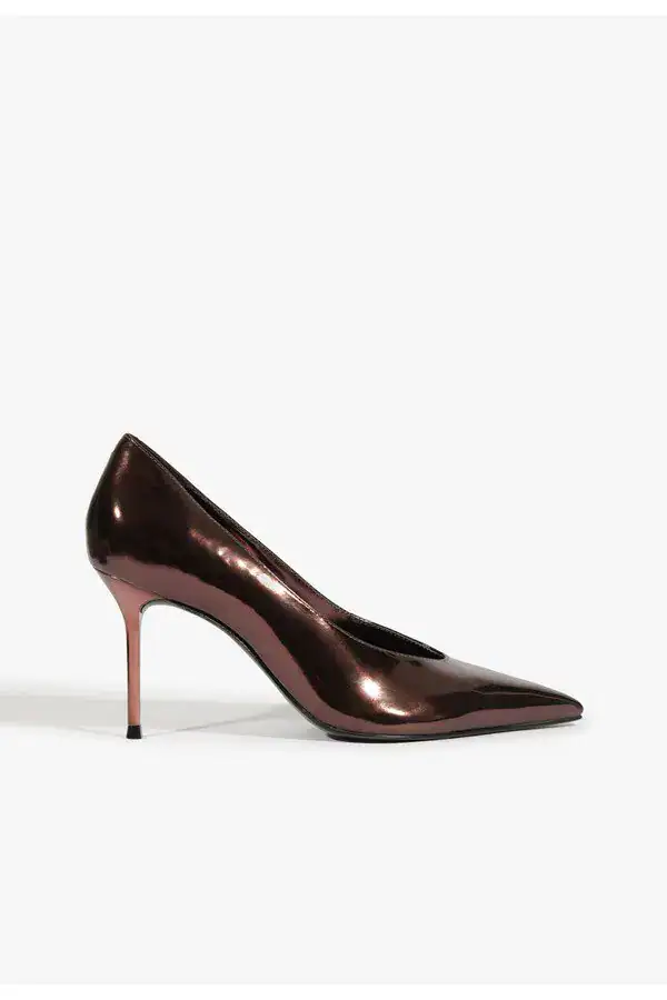 Schutz Alicia Pointed Toe Pumps In Brown 60% Off Editorialist