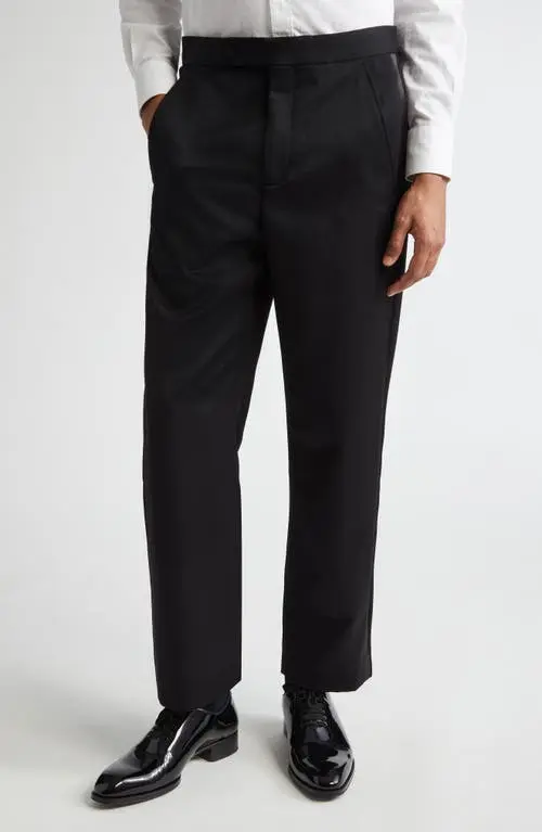 BODE Barathea Wool Tuxedo Trousers