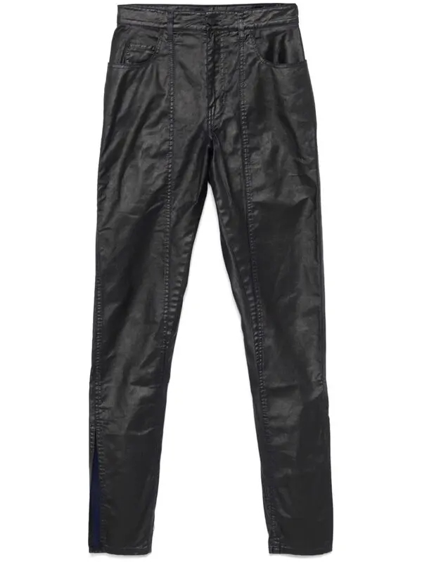 MUGLER Wax-effect Trousers