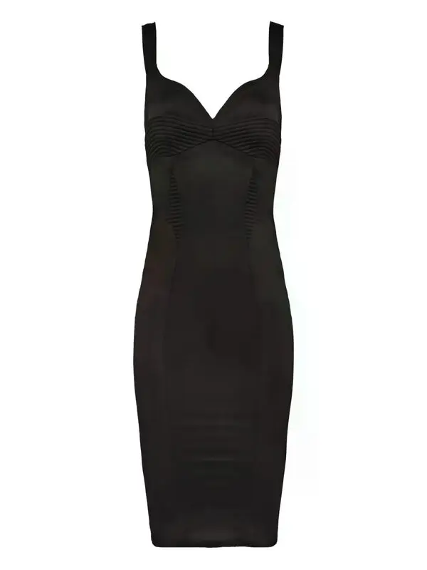 MURMUR Haze Midi Dress - Black