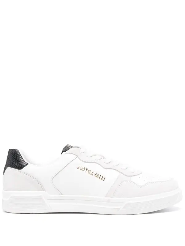 Just Cavalli Minimal Sneakers - White