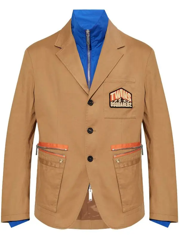 Dsquared2 Logo-patch Blazer