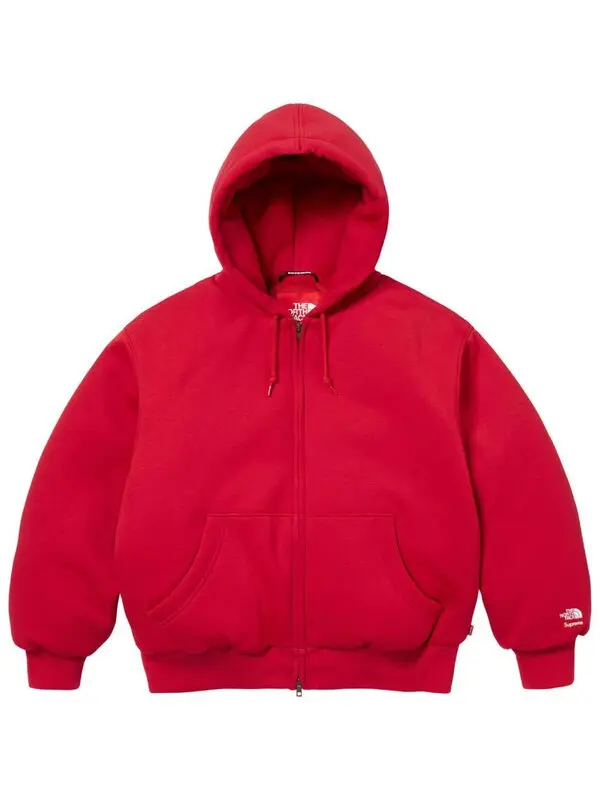 Supreme X The North Face Hoodie - Red