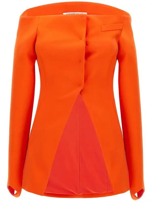 ALESSANDRO VIGILANTE Off-shoulder Blazer