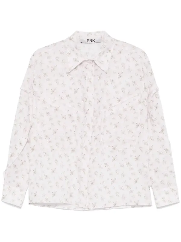 PNK Floral-print Blouse