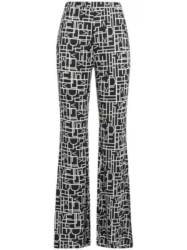 Diane Von Furstenberg Brooklyn Trousers - Black