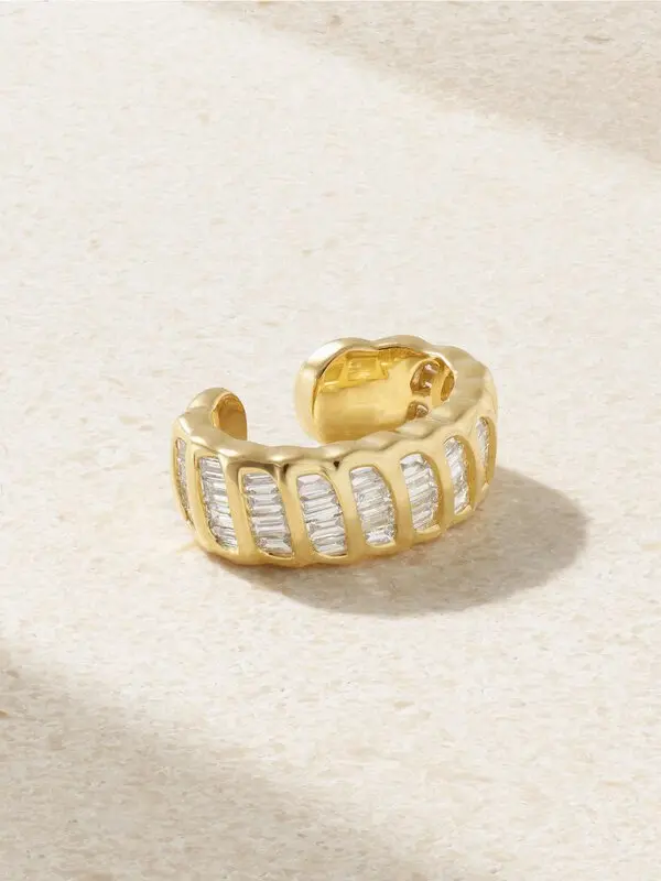 ANITA KO Zoe 18-karat Diamond Ear Cuff