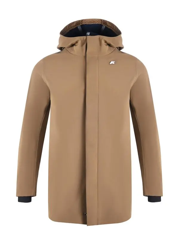 K-WAY Nylon Coat - Beige