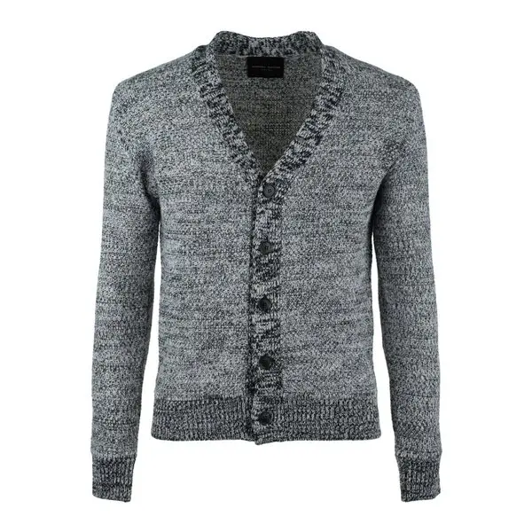 ROBERTO COLLINA Mélange Effect Cardigan