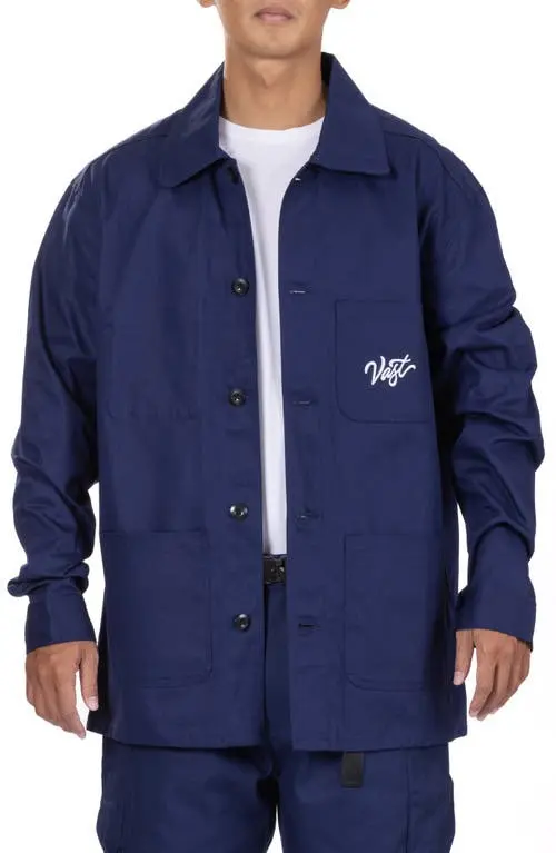 VAST Relaxed Fit Twill Workwear Jacket