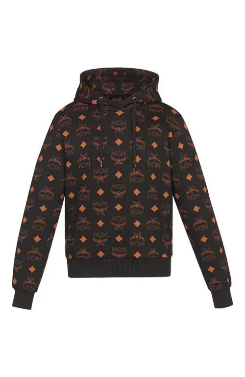 Mcm Monogram Printed Hoodie