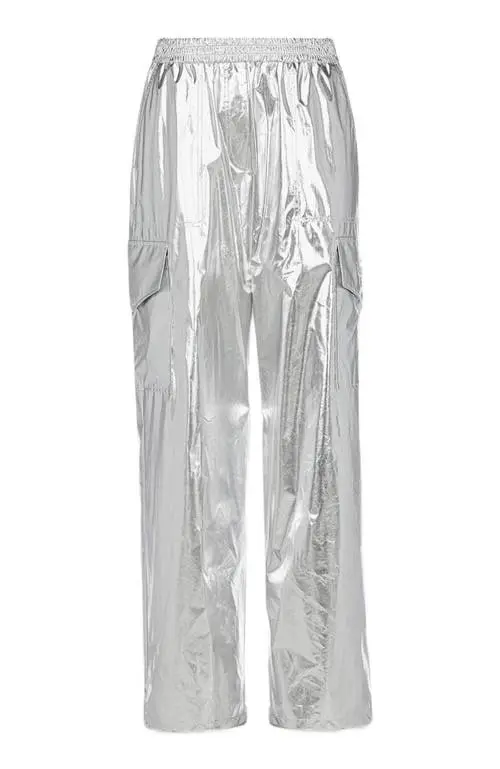 Mcm Metallic Cargo Pants