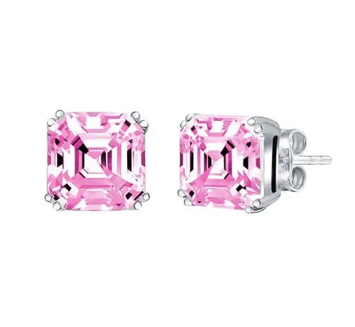 DONATELLO GIAN Name' Sterling Silver Ascher Stud Earrings