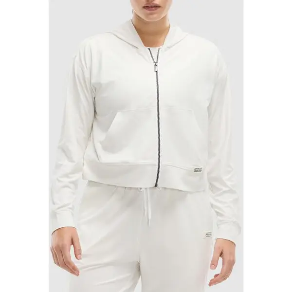 PELOTON Dreamblend Full-zip Sweatshirt - Snow