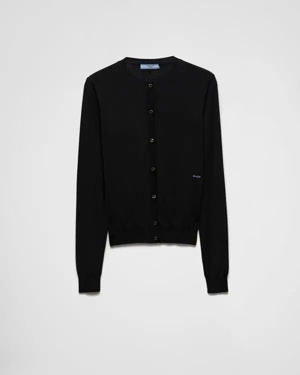 Prada Superfine Wool Cardigan