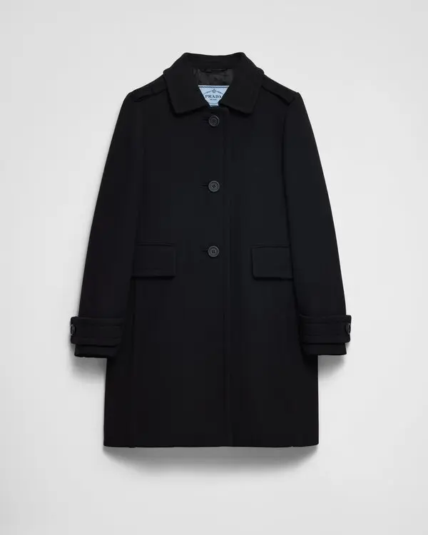 Prada Natté Pea Coat