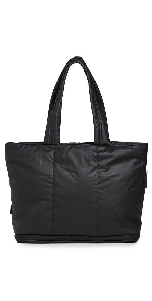 CALPAK Luka Expandable Laptop Tote Bag - Matte Black