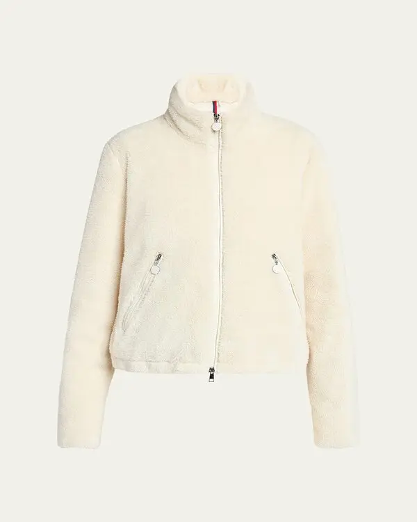 Moncler Polignac Combo Jacket - Natural