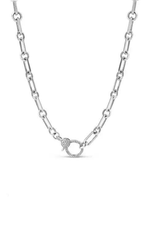Sheryl Lowe Soho Diamond Chain Necklace