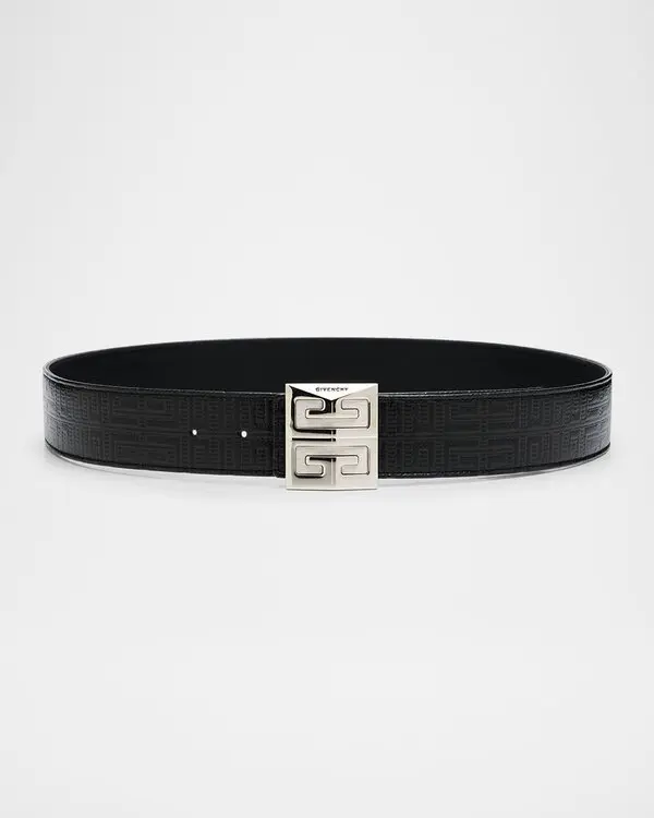 Givenchy 4g Reversible Leather Belt