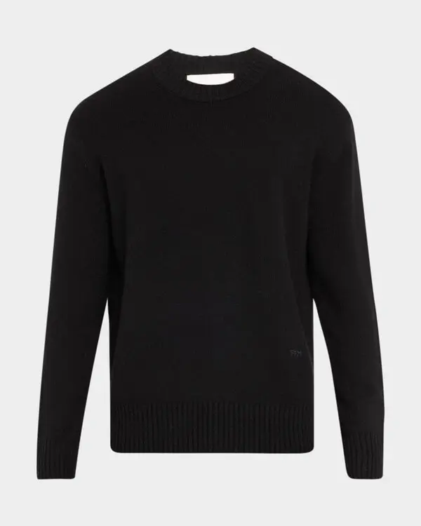 FRAME Cashmere Knit Pullover - Noir