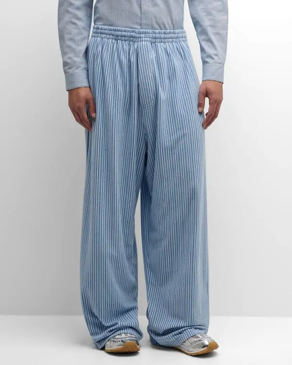 Balenciaga Large Striped Pajama Pants