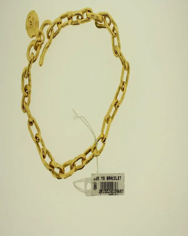 TWENTY TWO CARATS 22k Yellow Gold Cadene Bracelet