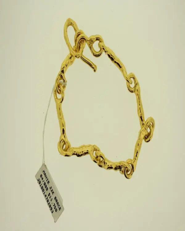 TWENTY TWO CARATS 22k Yellow Gold Tiron Bracelet