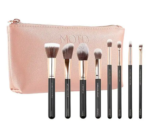 MOTD COSMETICS Lux Essential Makeup Brush Set - One-color