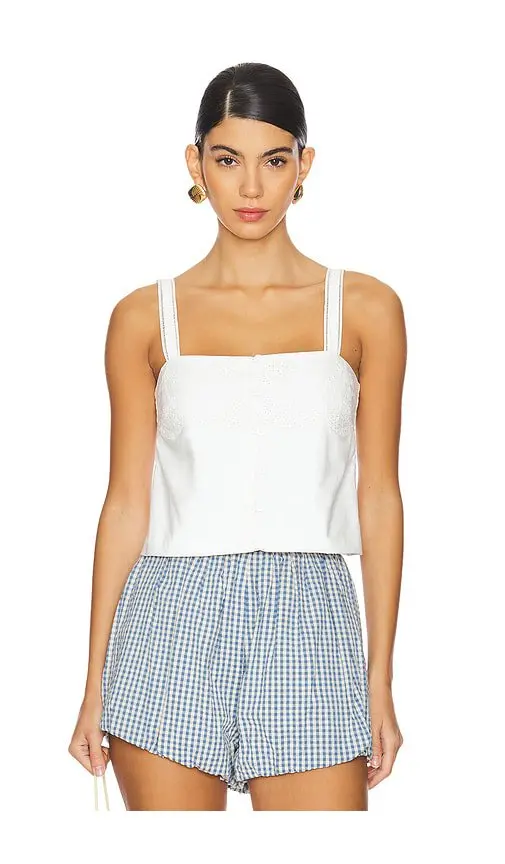 Posse Beryl Cami - Vintage White