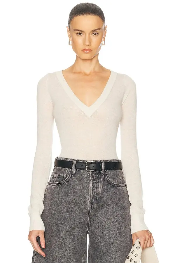 HAIKURE Rita Bodysuit - Milk
