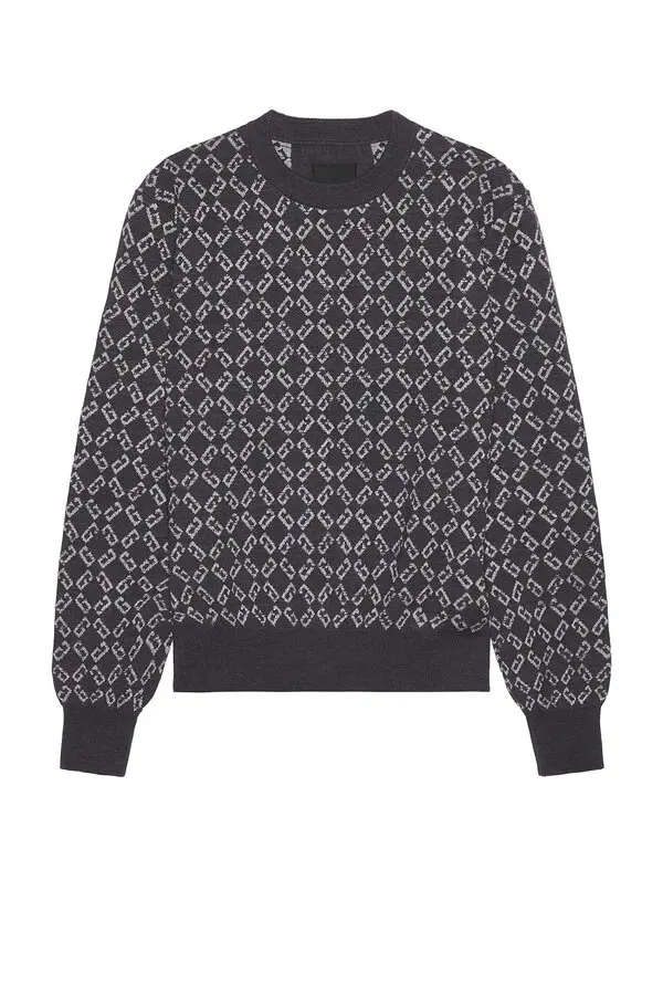 Givenchy Crew Neck Sweater - Medium Grey