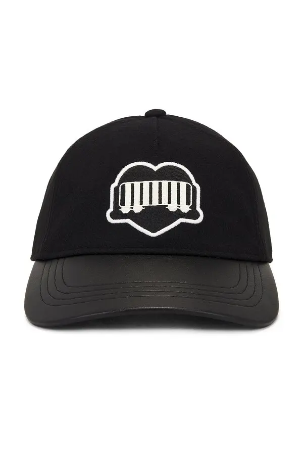 Carhartt Work In Progress Heart Train Cap - Black