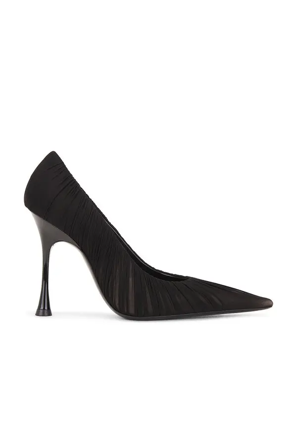 Saint Laurent Doville Pump - Nero & Innocent Nude