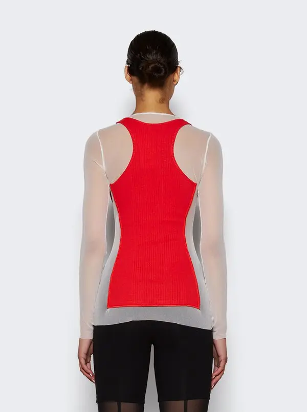 Jean Paul Gaultier Petit Grand Mesh Top