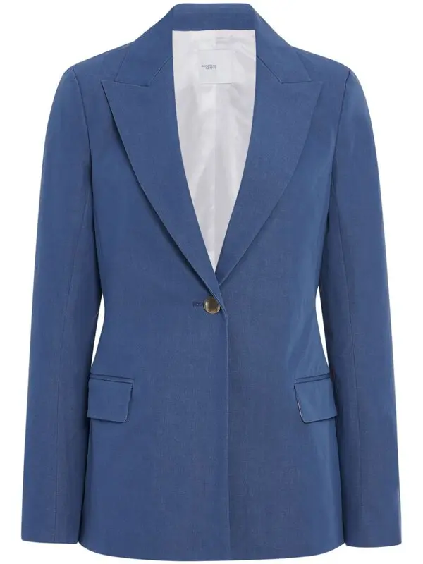 Rosetta Getty Peak-lapels Blazer - Blue