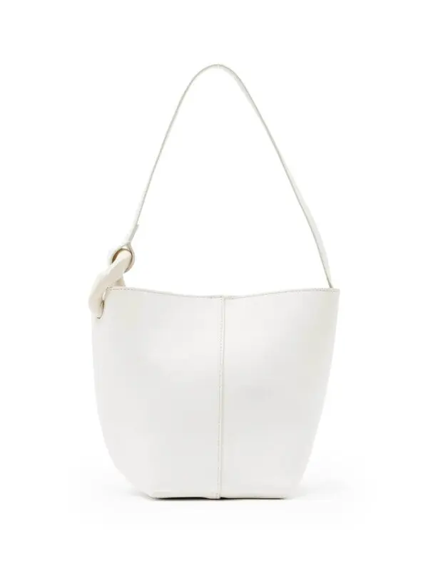 JW Anderson Small Corner Bucket Bag - White