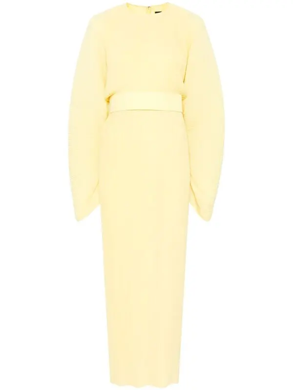 Solace London Mirabelle Maxi Dress - Yellow