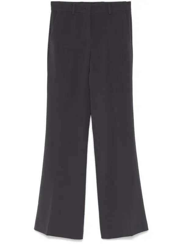Alberto Biani Crepe-texture Trousers