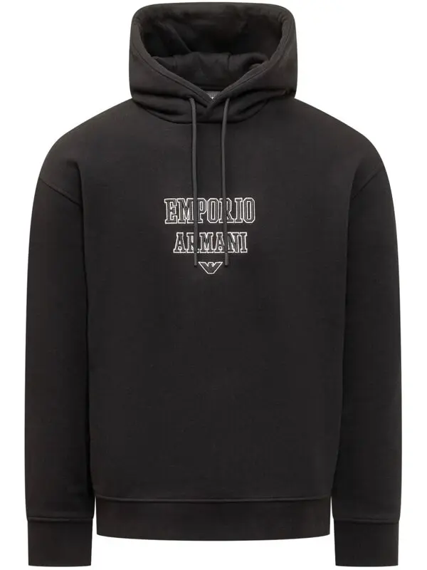 Emporio Armani Logo-print Hoodie