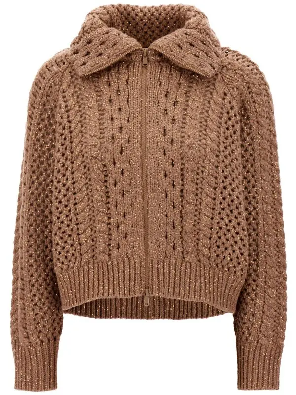 Brunello Cucinelli Cashmere-blend Cardigan