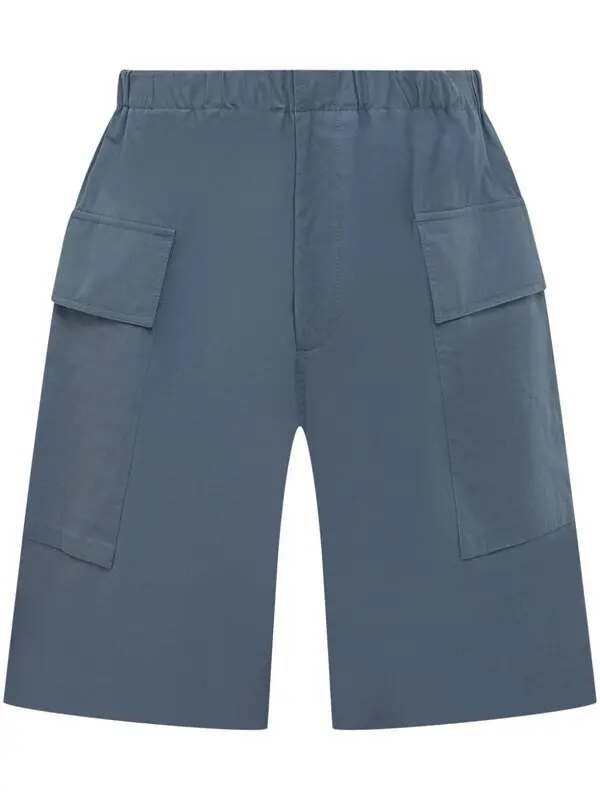 JIL SANDER Cargo Shorts - Blue