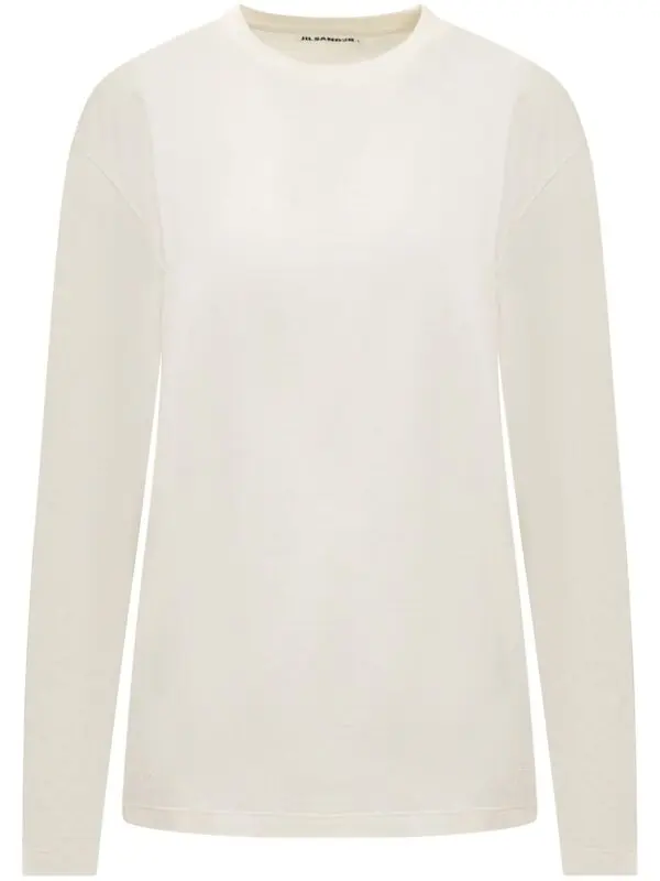 JIL SANDER Long-sleeve T-shirt - Neutrals