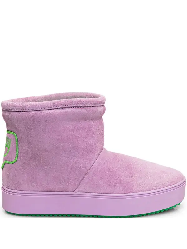 CHIARA FERRAGNI Eyelike Boots - Blue