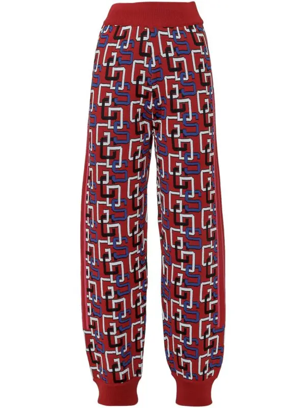 Gcds Logo-intarsia Track Pants