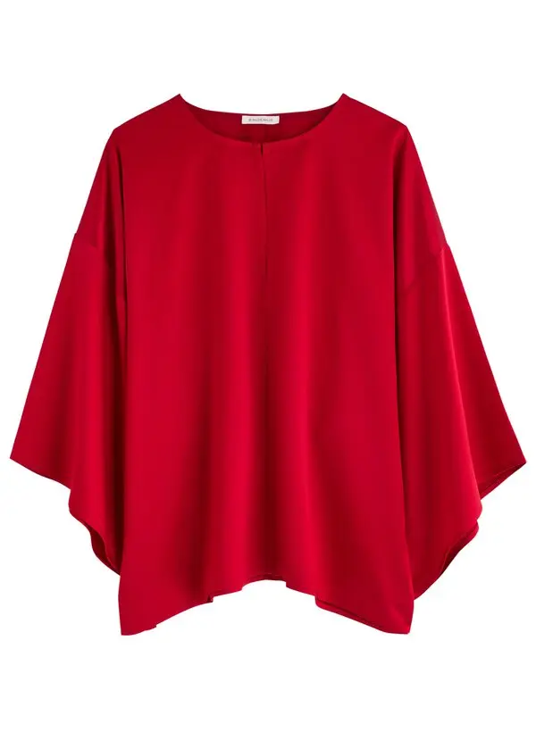 BY MALENE BIRGER Cicie Satin Top - Red