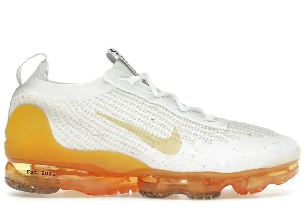 Nike Air Vapormax 2021 Fk Se Sneakers - White/lemon Wash/summit White