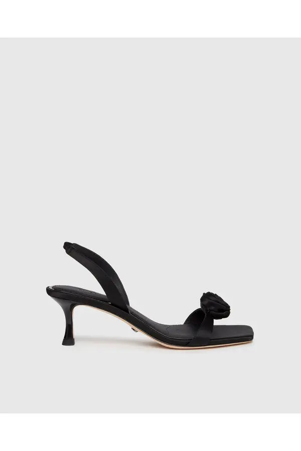 Paige Eva Satin Sandals