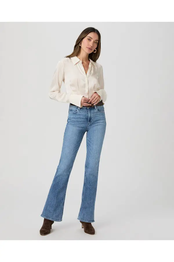 Paige High-rise Laurel Canyon " Bootcut Jean - Denim
